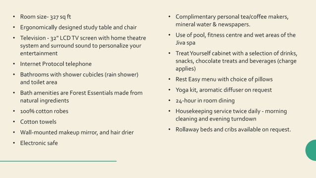 5 Star Hotel Case study | PPTX