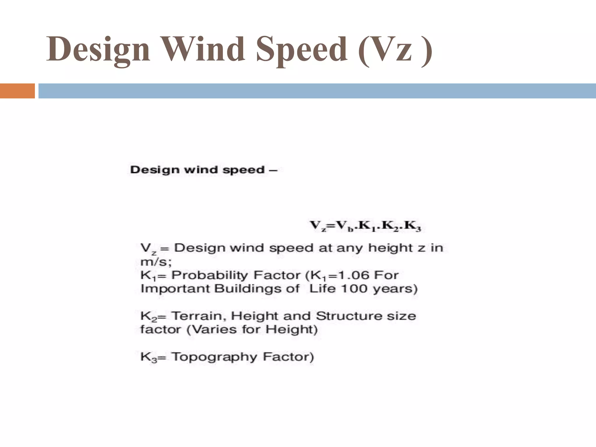 Design wind load | PPTX