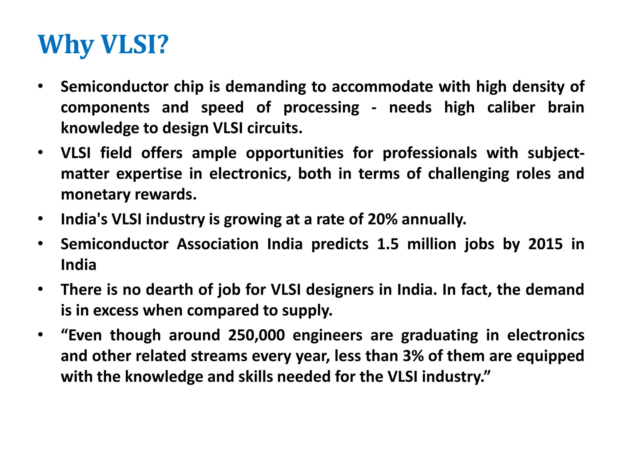 Design your career in VLSI | PPTX