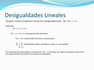 Problemas Matematicos De Desigualdad