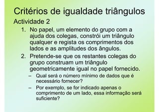 Desigualdade Triangular | PDF | Education