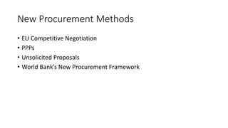 Government to Government (G2G) vs. Competitive Procurement on Silk Road ...