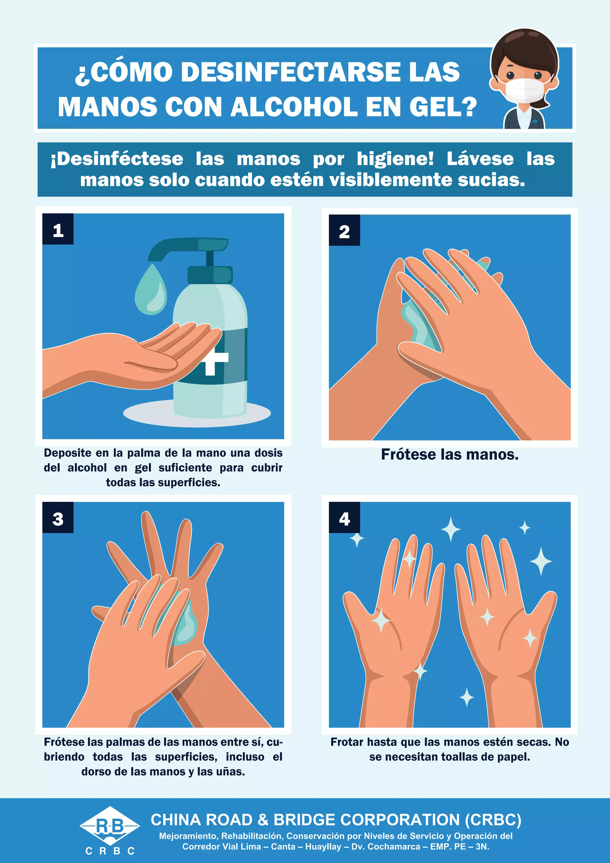 Cómo Desinfectarse Las Manos Con Alcohol En Gel Pdf Alcoholic