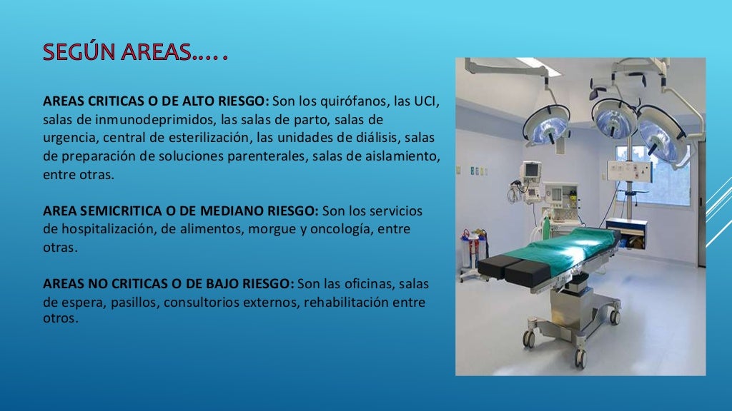 Desinfeccion del Quirofano