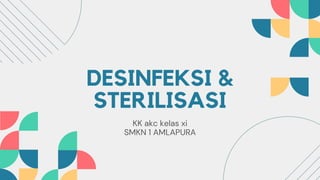 desinfeksi & sterilisasi alat kesehatan dan penyimpana | PDF