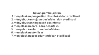 desinfeksi & sterilisasi alat kesehatan dan penyimpana | PDF