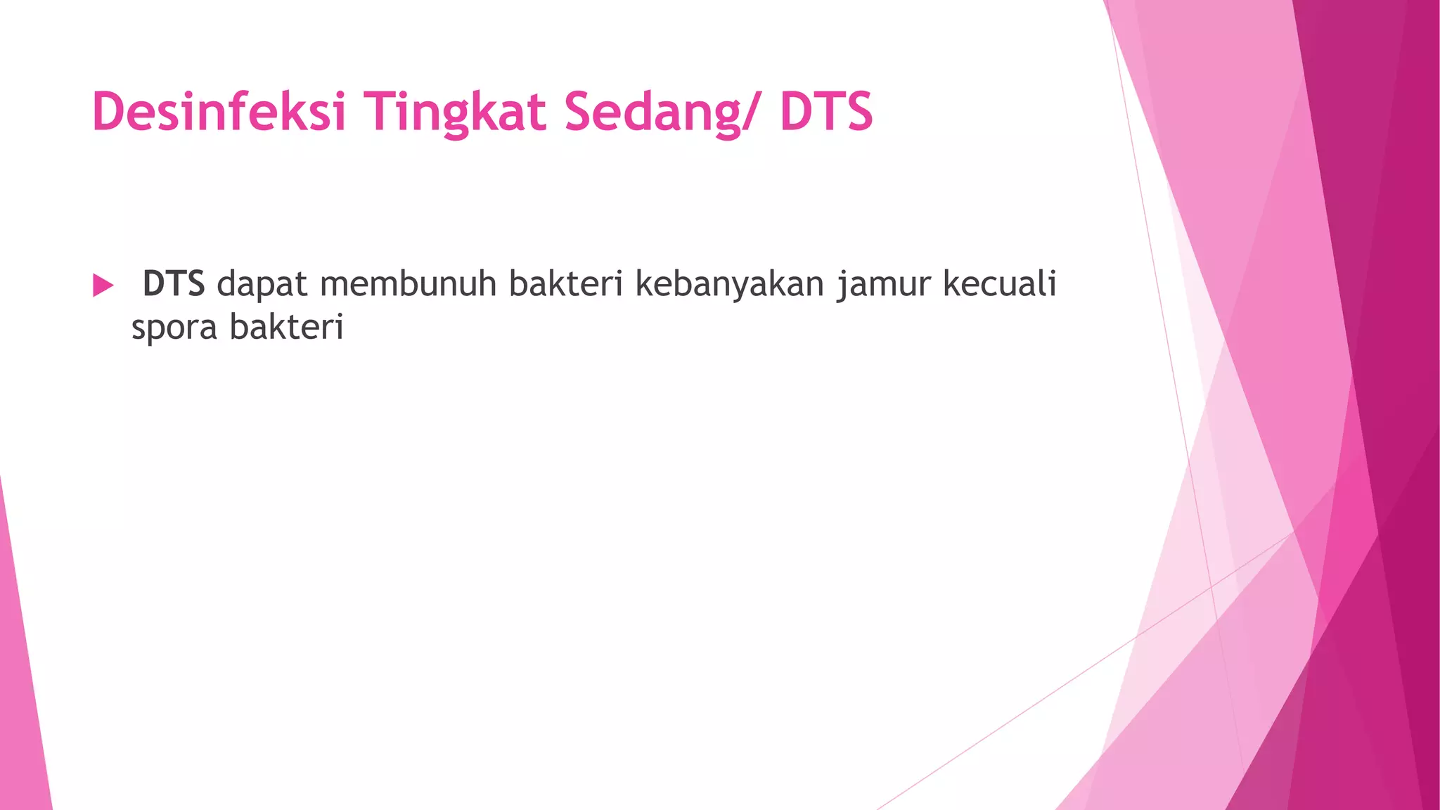 Desinfektasi peralatan kesehatan | PPTX