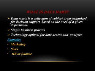 Designing data marts | PPT