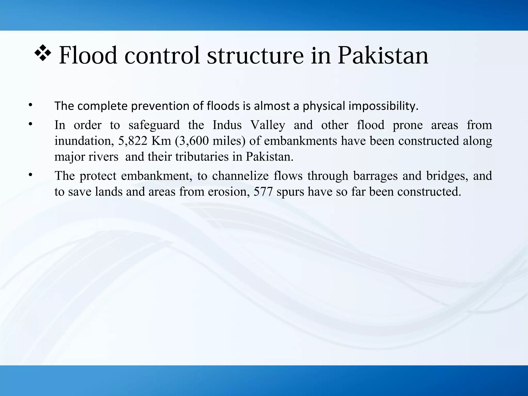 Design of flood control structures | PPT | Geography | Science