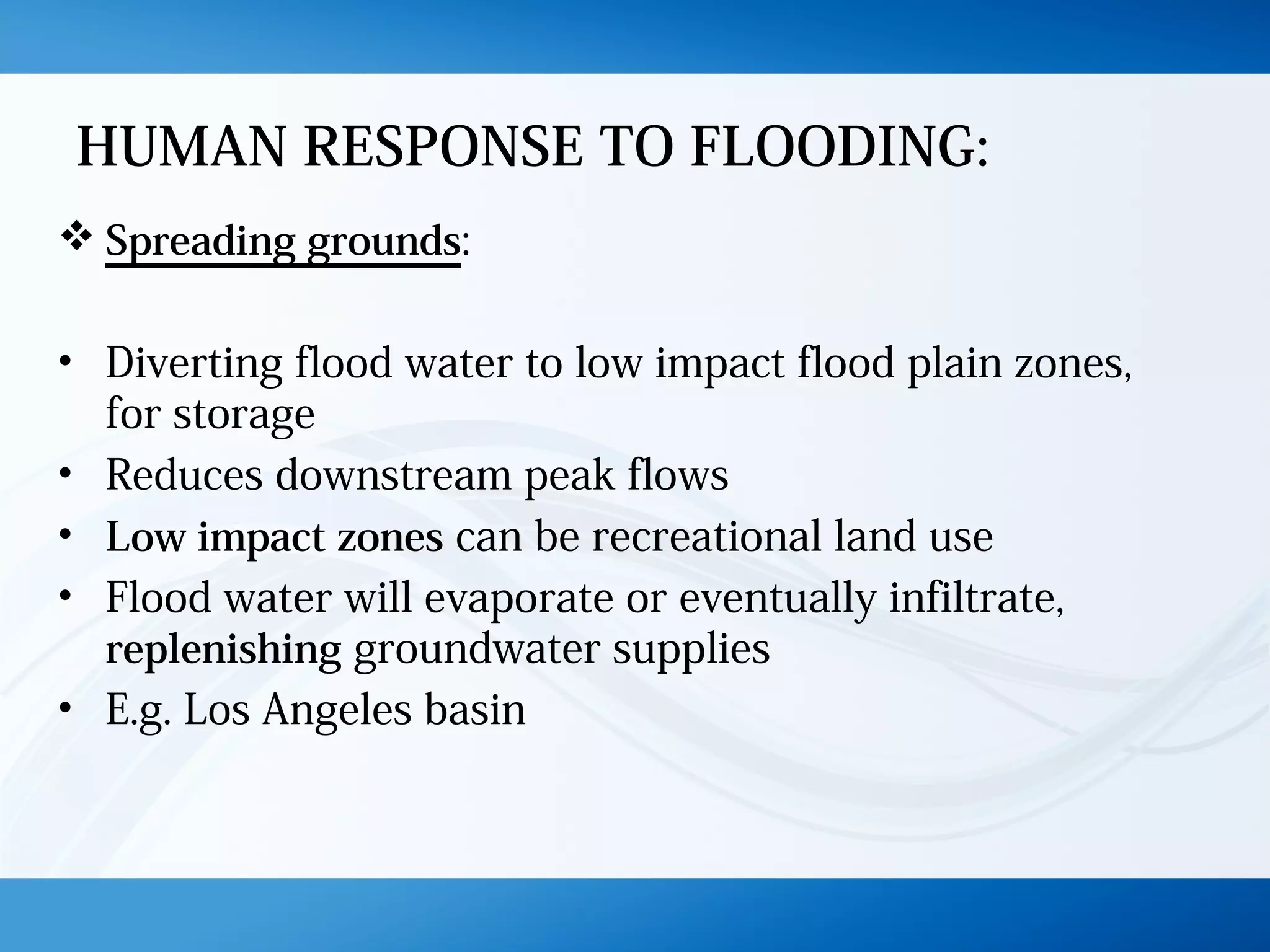 Design of flood control structures | PPT