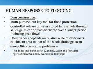 Design of flood control structures | PPT | Geography | Science