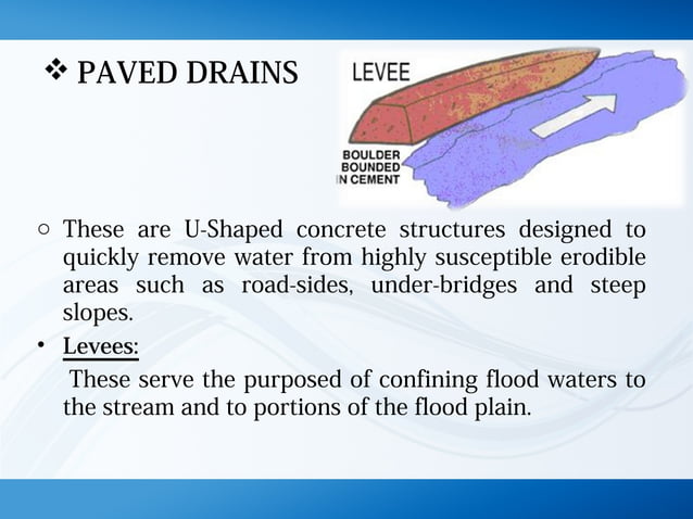 Design of flood control structures | PPT | Geography | Science
