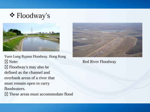 Design of flood control structures | PPT | Geography | Science