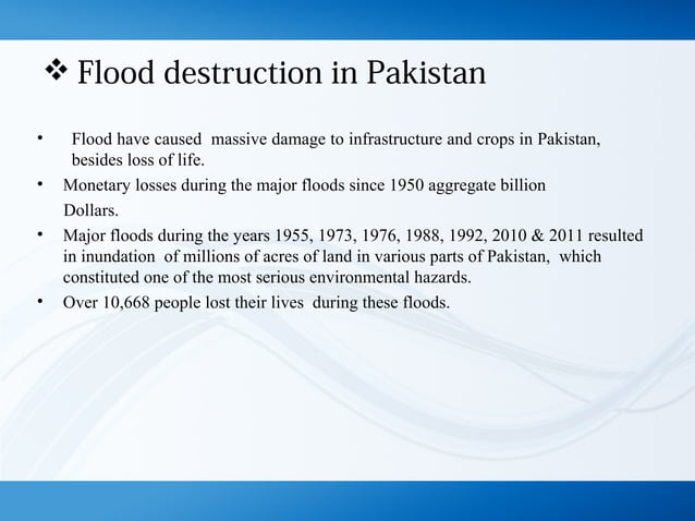 Design of flood control structures | PPT | Geography | Science