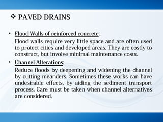 Design of flood control structures | PPT