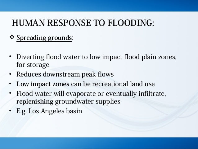 Design of flood control structures
