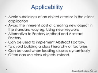 Desing pattern prototype-Factory Method, Prototype and Builder | PPTX ...