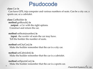 Desing pattern prototype-Factory Method, Prototype and Builder | PPTX ...