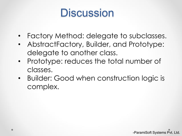 Desing Pattern Prototype Factory Method Prototype And Builder Ppt