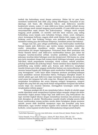 Desiplin dlm perfektif pddk l | PDF