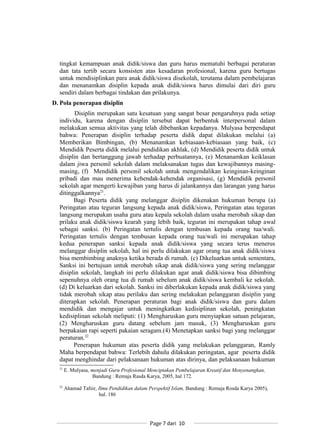 Desiplin dlm perfektif pddk l | PDF