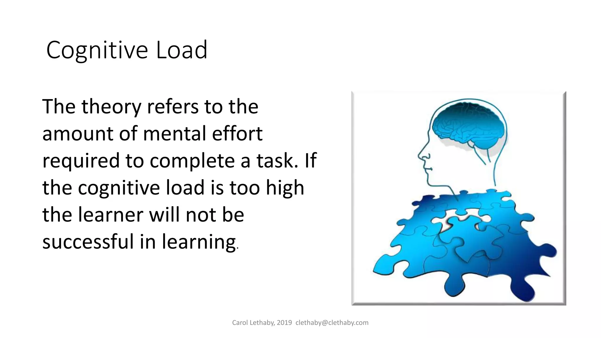 Desirable Difficulty or Cognitive Overload? | PPT