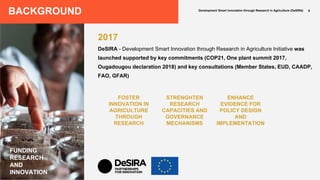 The Development-Smart Innovation through Research in Agriculture ...
