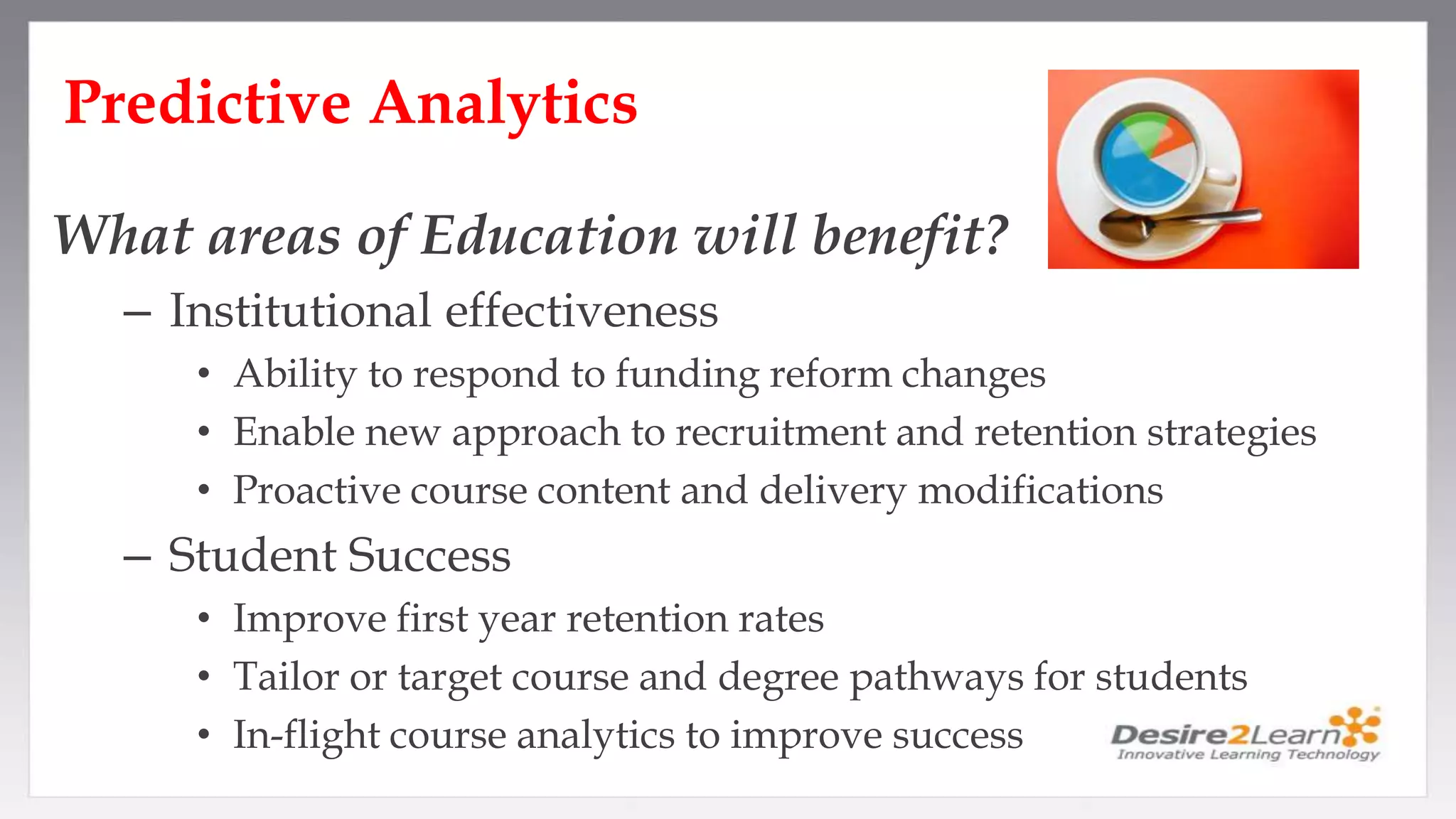 Desire2Learn Insights Sampler | PPTX | Educational Assessment | Education