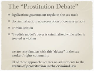 Against Criminalization: Beyond "Legalization" vs. "Decriminalization ...