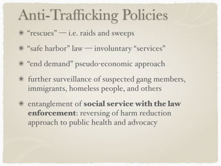 Against Criminalization: Beyond "Legalization" vs. "Decriminalization ...