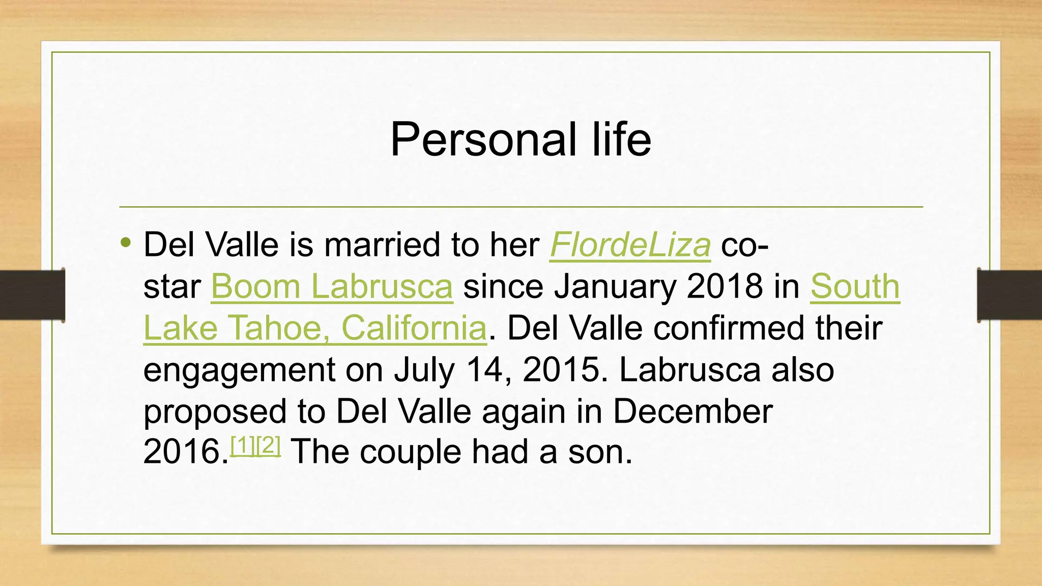 Desiree del Valle Biography, Early life, Career.pptx