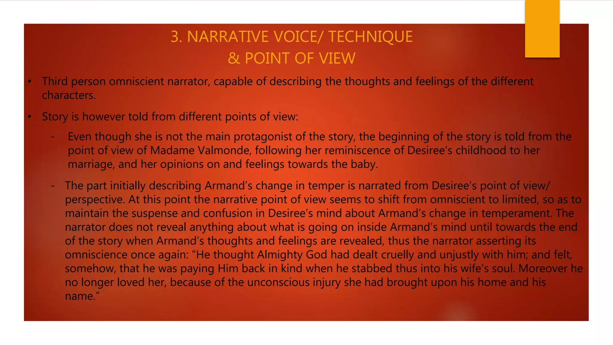 Desiree's baby | PPTX