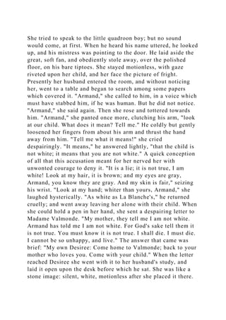 Desiree’s Baby Answer 3 of the following sets of questions i.docx