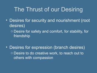 Desire Part One | PPT