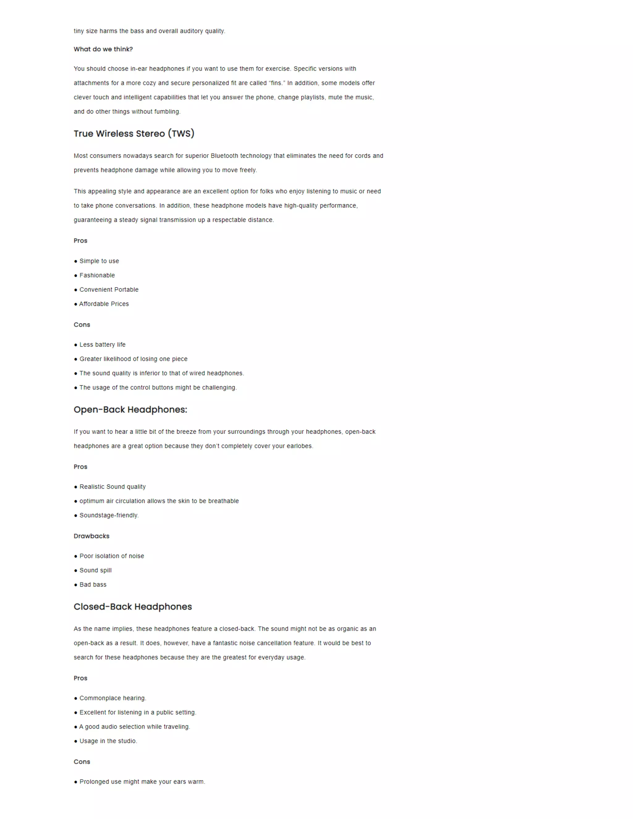 Headphone buying guide 2022 | PDF