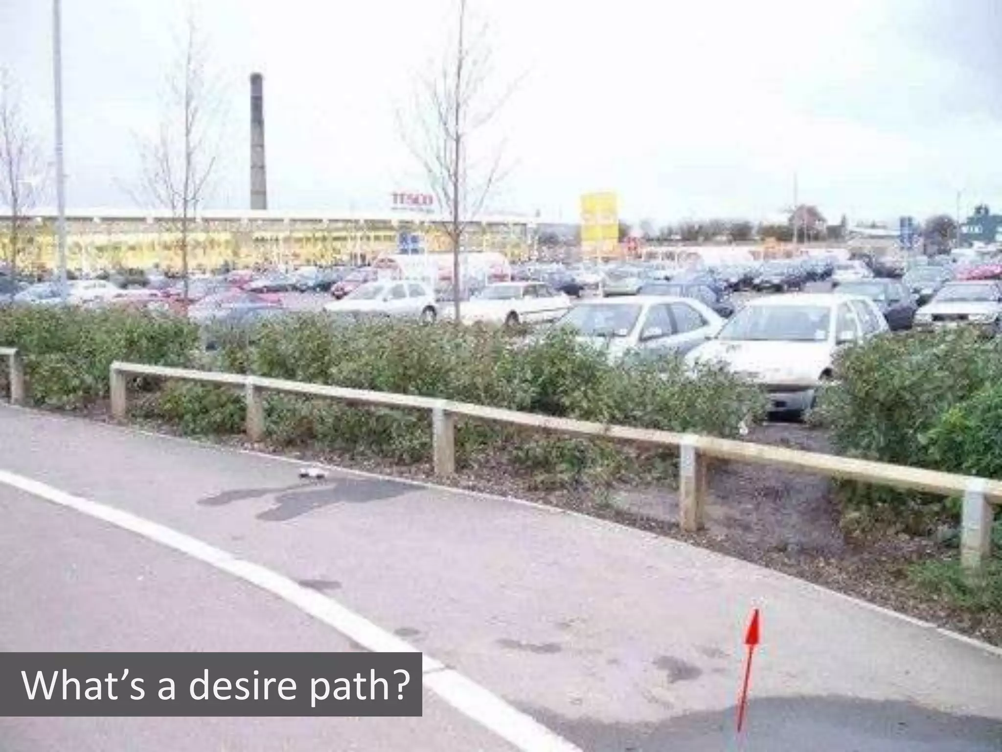 Desire paths lightning talk | PPTX