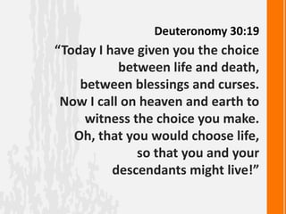 Your Desision Determines Your Destiny | PPTX