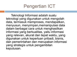 ICT | PPT