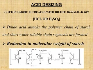 Desizing lecture 3 | PDF