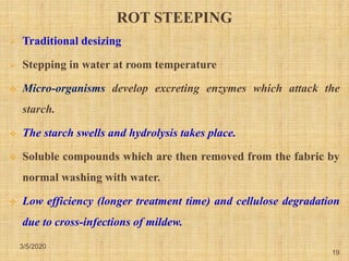 Desizing lecture 3 | PPT