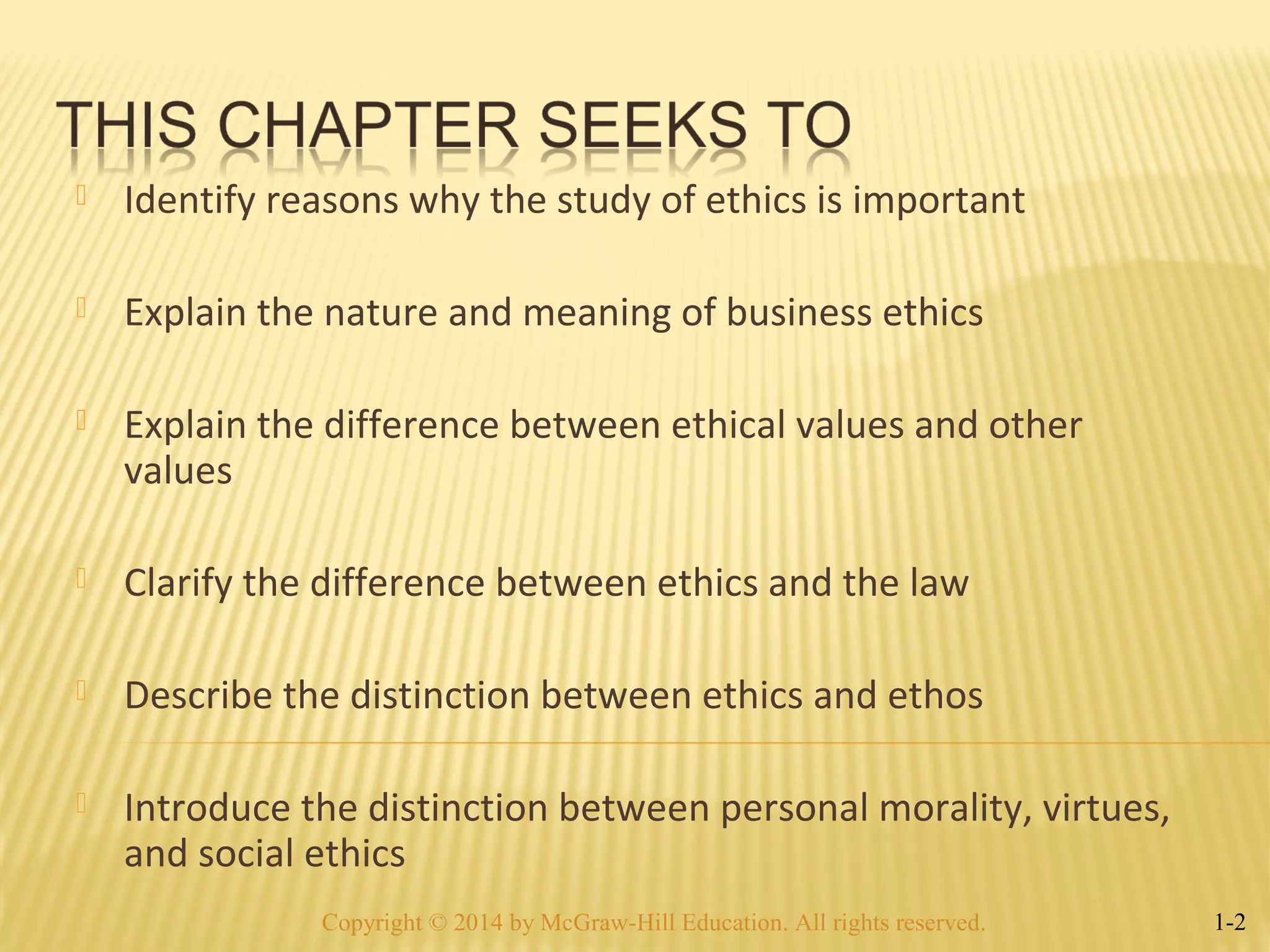 why study ethics | PPT