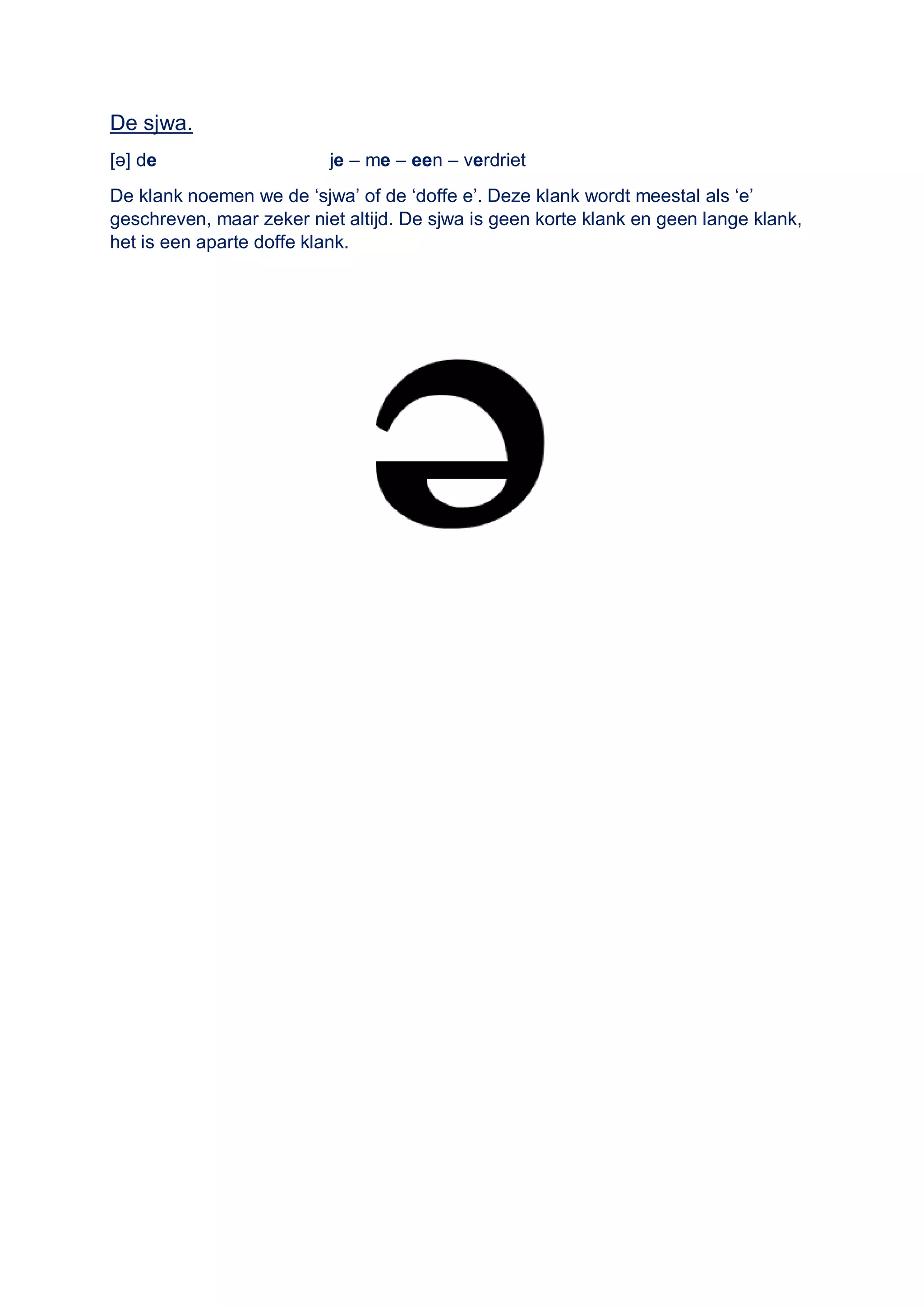 De sjwa theorie | PDF