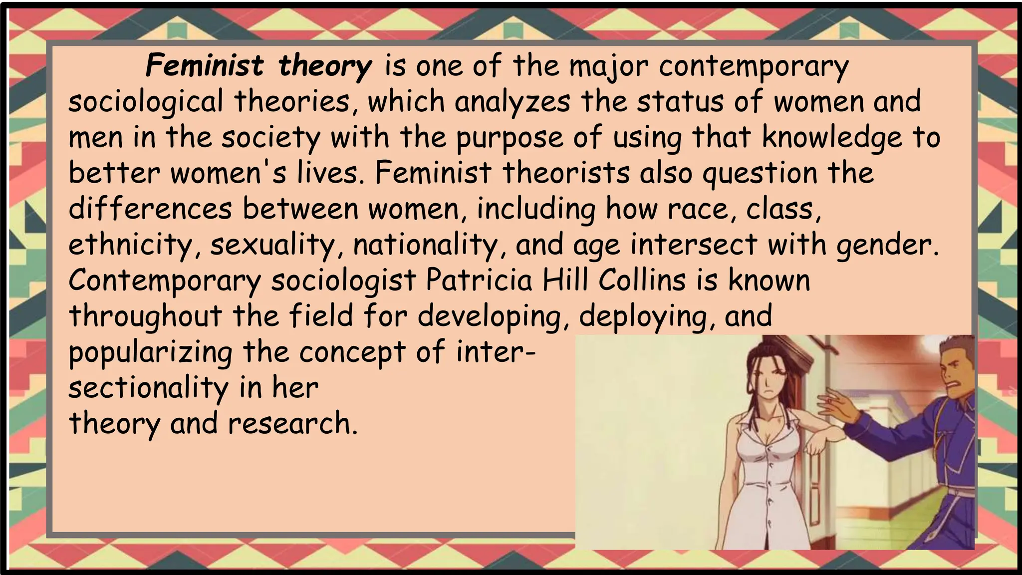 FEMINIST THEORY IN THE RESEARCH APPROACH.pptx