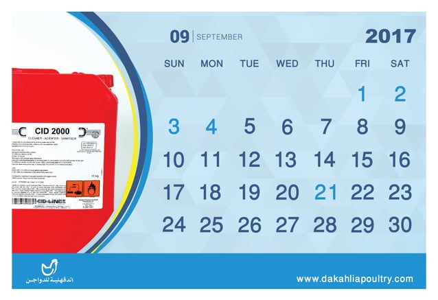 Dkahlia poultry calendar | PDF