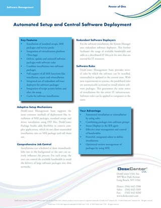 Software Deployment by DeskCenter USA | PDF | Operating Systems ...