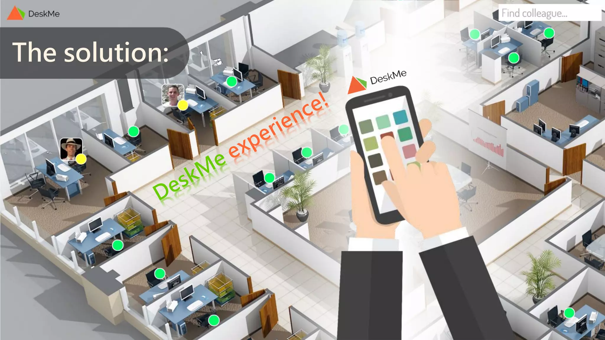 DeskMe, the easiest office booking experience! | PPTX