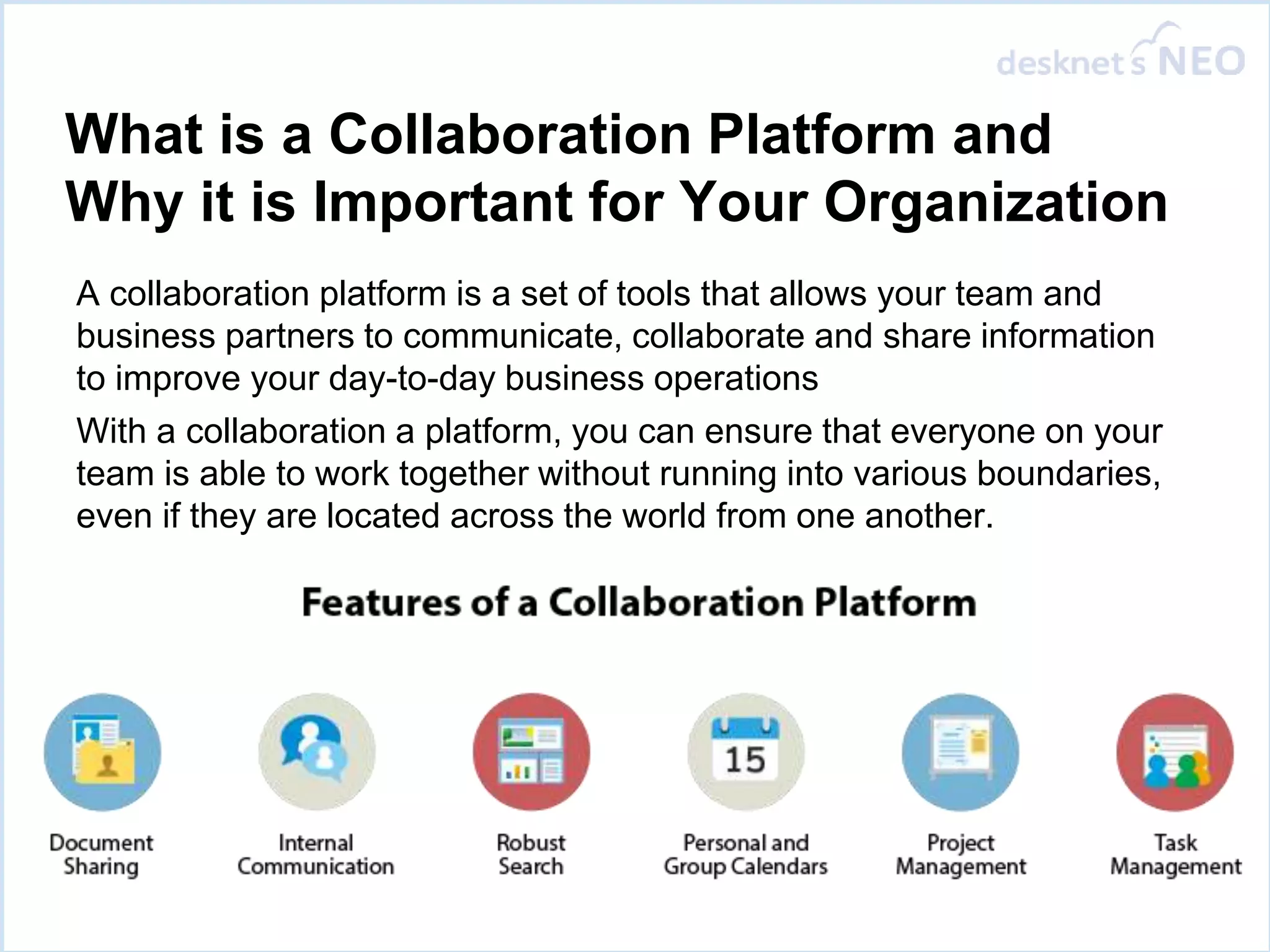 Desknets Groupware | PPTX