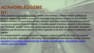Desk research L&T | PPTX