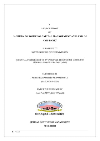 Working Capital Management | PDF