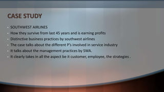 Research on southwest airline | PPTX